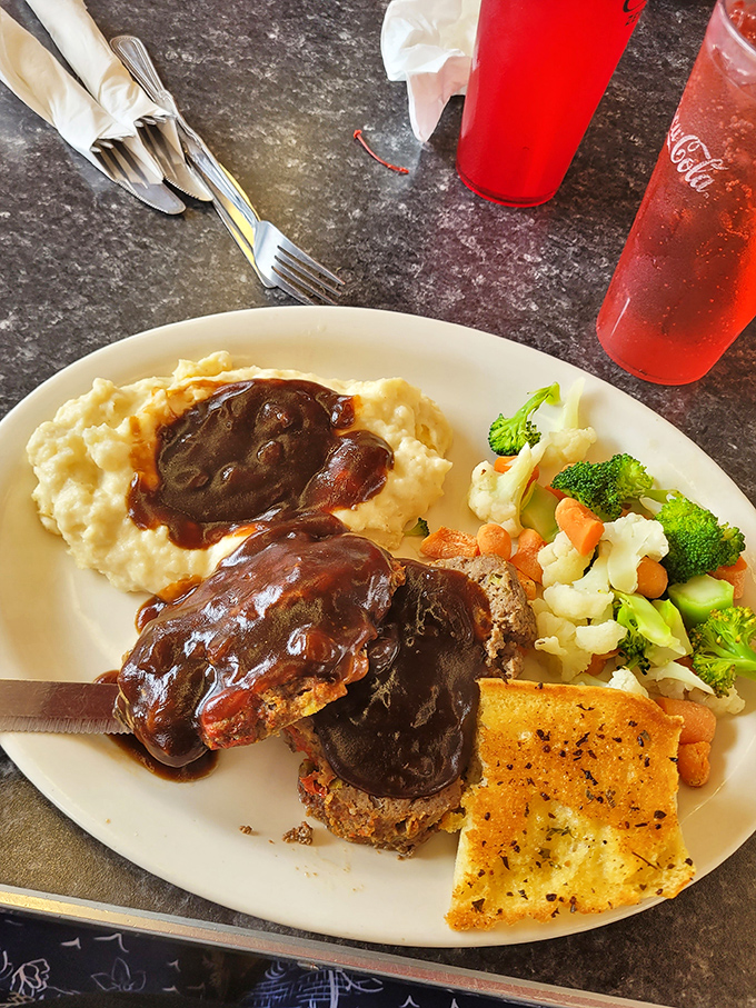 Meatloaf that'll make you want to call your mom and apologize for ever complaining about hers. Comfort food at its finest!