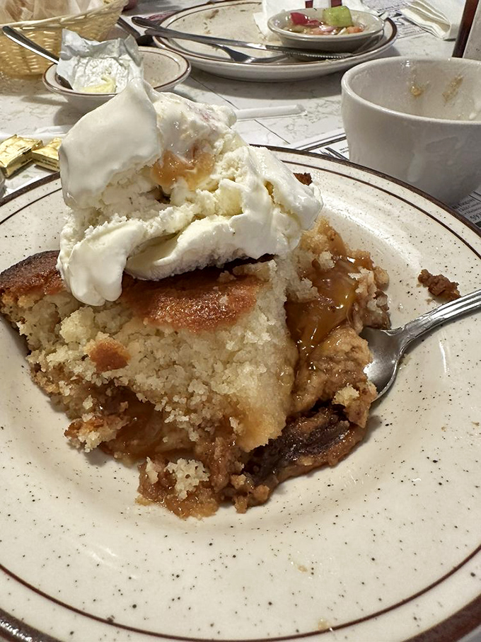 Peach cobbler that's more heavenly than grandma's (but don't tell her we said that).
