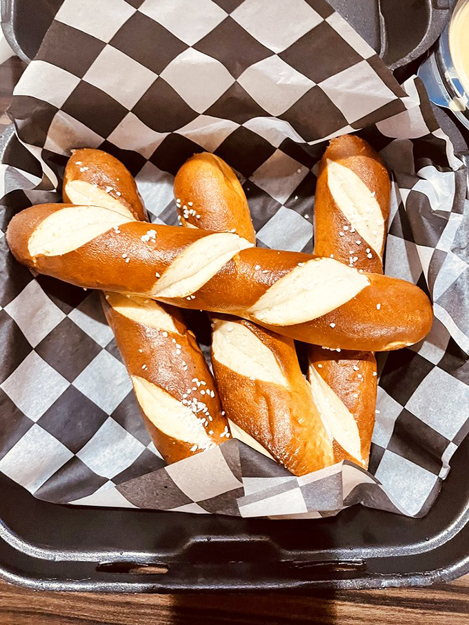Twist and shout! These pretzels are so perfectly golden, they'd make even the Midas touch jealous.