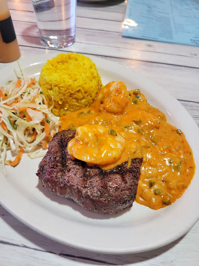 Surf meets turf in perfect harmony. It's like Romeo and Juliet, but with a much happier ending on your plate.