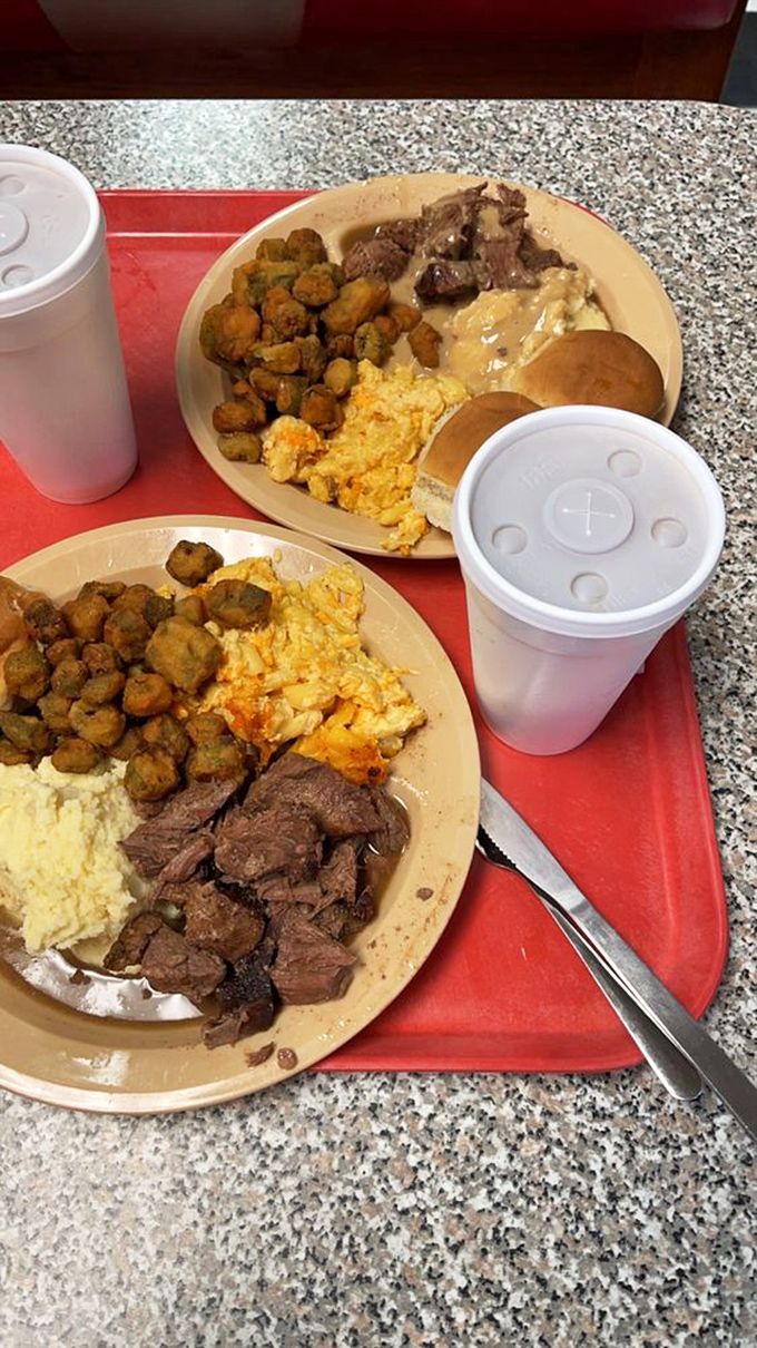 Stewed beef that's more tender than your first slow dance. Paired with sides that'll make your taste buds do the twist!