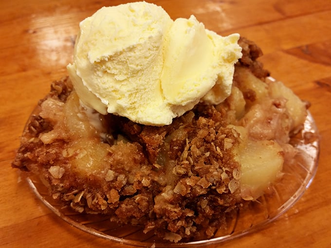 An apple crisp that would make Grandma proud &ndash; and maybe a little jealous. Don't forget to save room for dessert!