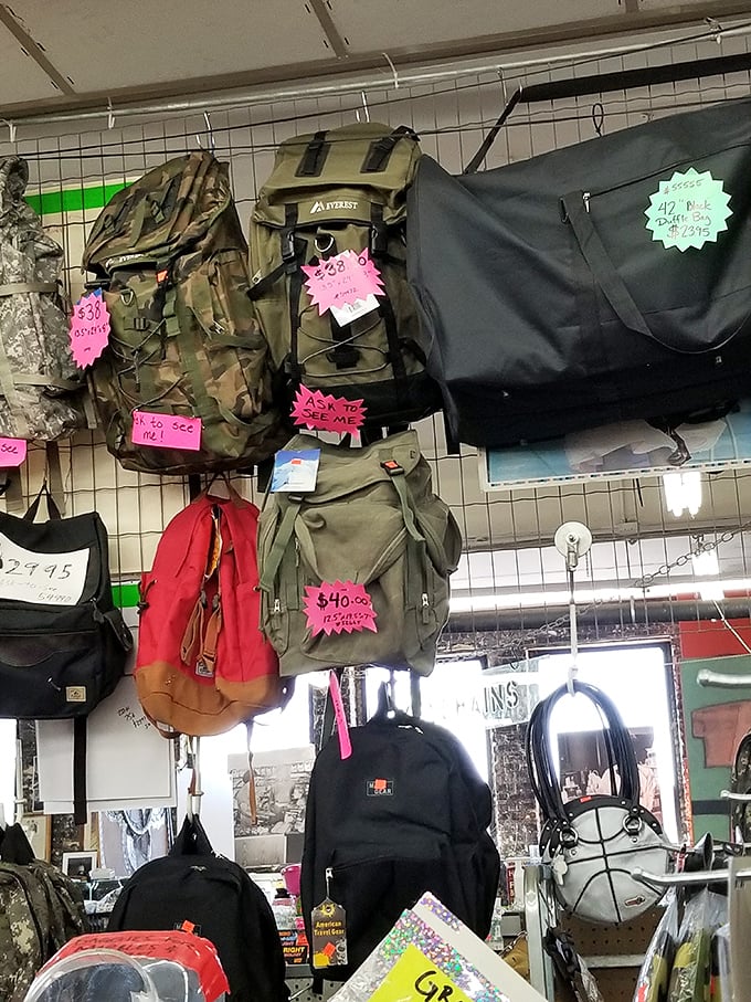 Adventure awaits! These rugged bags are ready for anything from a weekend camping trip to a full-blown zombie apocalypse. Choose your own adventure!
