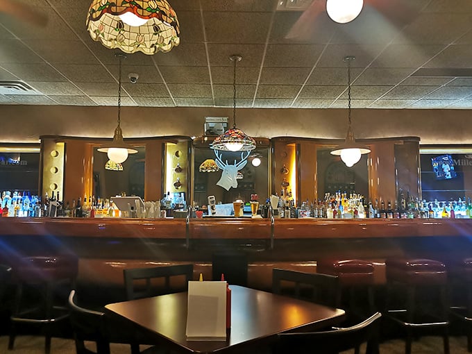 Pull up a seat at the altar of good times! This bar has seen more stories than a librarian, and it's ready to hear yours.