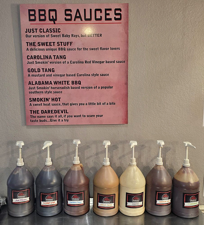 Sauce boss paradise! From classic to daredevil, this lineup of liquid gold proves that in barbecue, variety truly is the spice of life.
