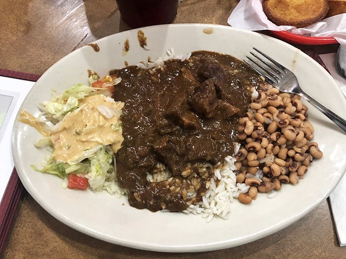 Not just breakfast heroes &ndash; this hearty plate of beef tips proves Strawn's knows its way around lunch too. Comfort food that hugs you from the inside.
