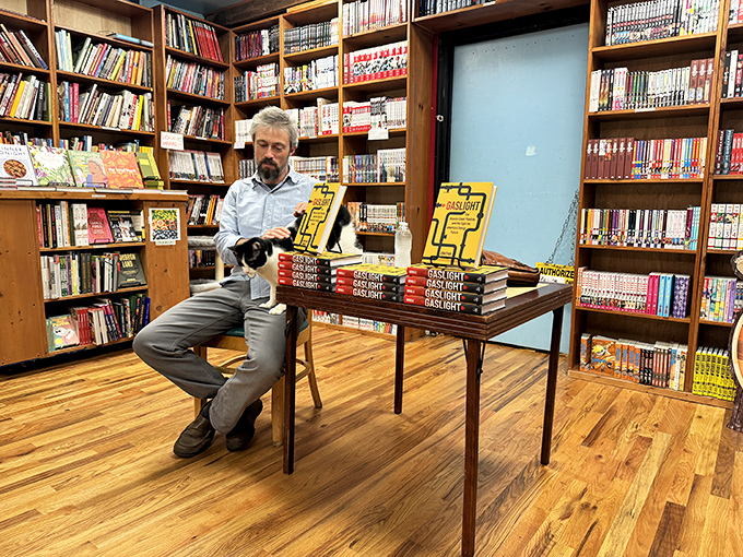 Book launch or family reunion? Either way, there's bound to be some juicy stories shared here.