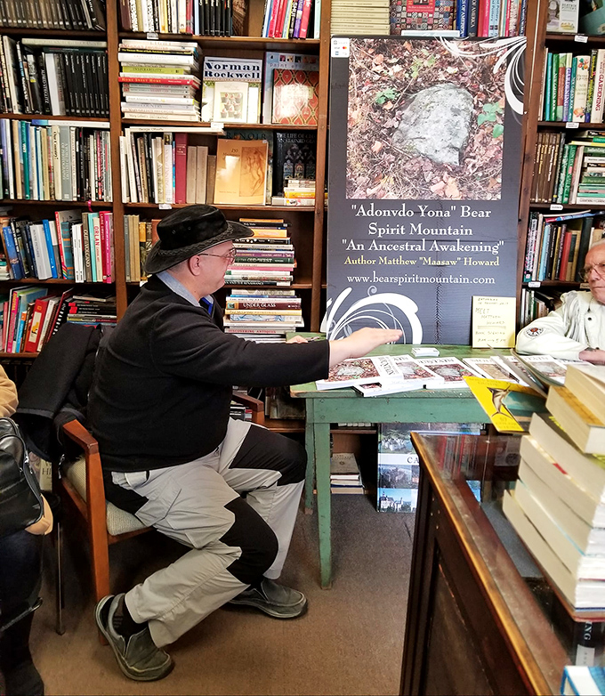 Meet the author, expand your mind! This cozy corner hosts literary legends and local wordsmiths, proving that every book has a story beyond its pages.