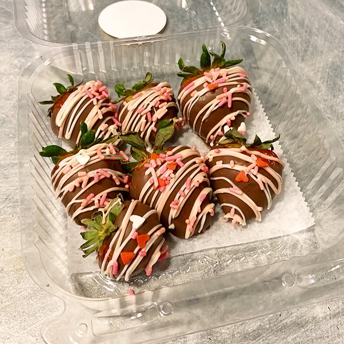 Strawberries playing dress-up! These chocolate-covered beauties are the little black dress of the dessert world &ndash; classic, elegant, and always in style.