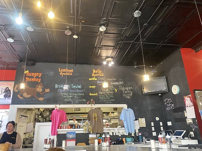 Order up at flavor central! This counter's got more personality than a late-night talk show, and twice the laughs.