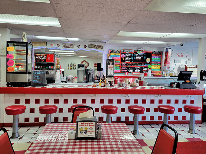 At this counter, dreams come true and diets go to die. But with milkshakes this good, who needs a diet anyway? Your taste buds will thank you.