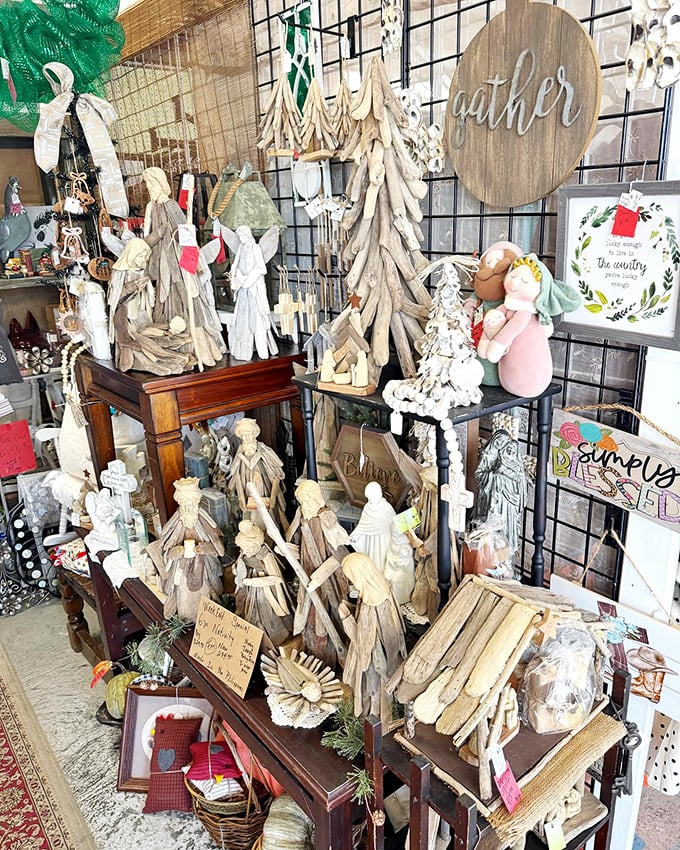 It's beginning to look a lot like... everything! This festive corner is where all holidays come to party year-round.