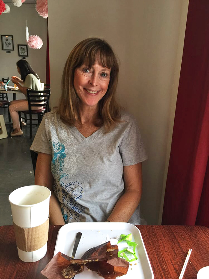 Happiness is a warm pastry and a steaming cup of joe. This diner knows the secret to turning any day into a good one.