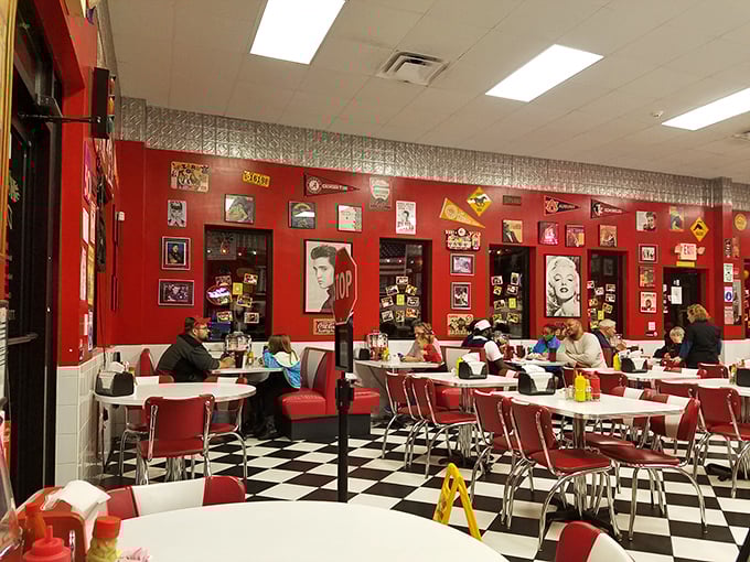 Where everybody knows your name... and your milkshake order! This diner's all about good food and even better company.