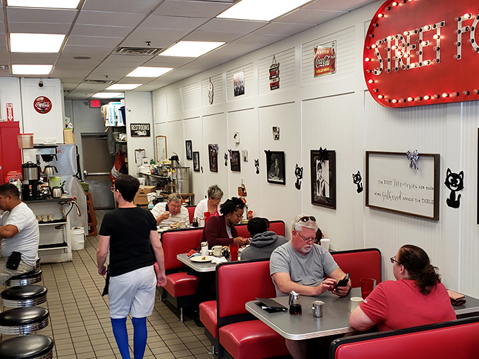 Where strangers become friends over shared love of syrup. This lively dining room is the heart of Hilton Head's breakfast scene.