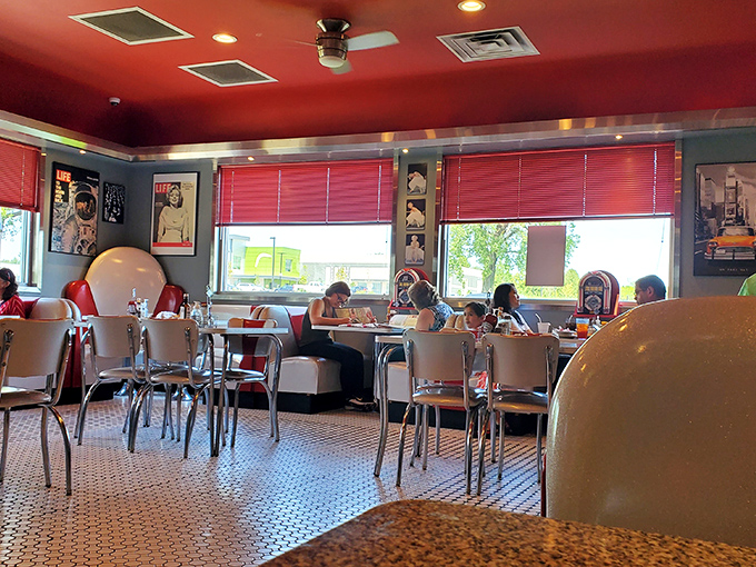 A slice of Americana, served fresh daily. These diners know the secret to happiness is good food and even better company.