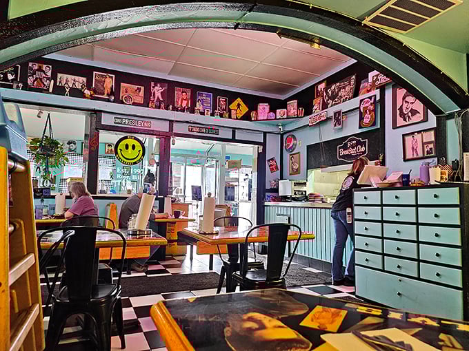 Where everybody knows your name... and your favorite omelet order! This cozy corner booth is the breakfast equivalent of Norm's seat at Cheers.