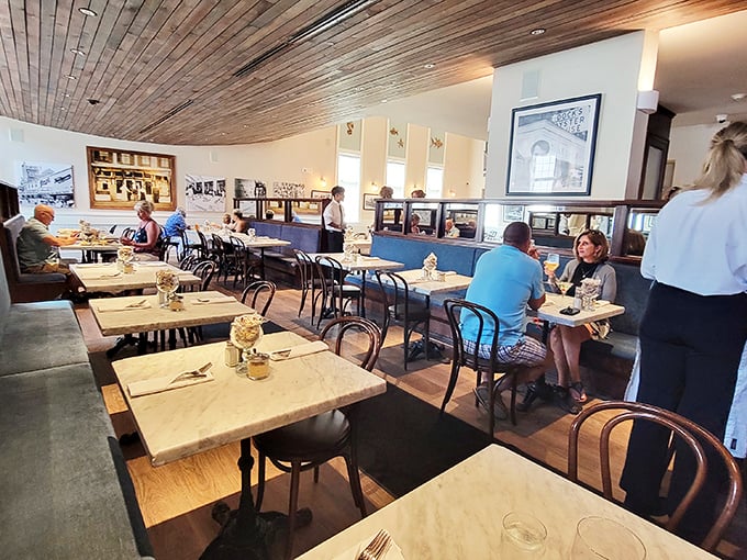 Where everybody knows your name&hellip; or at least your favorite oyster. This bustling dining room is serving up community vibes with a side of seafood.