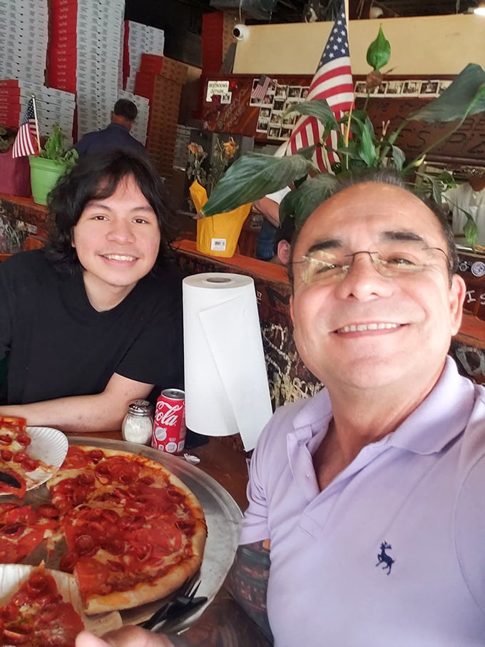 Happy diners, full bellies! At Steve's, every meal is a celebration, and every bite is a reason to smile.