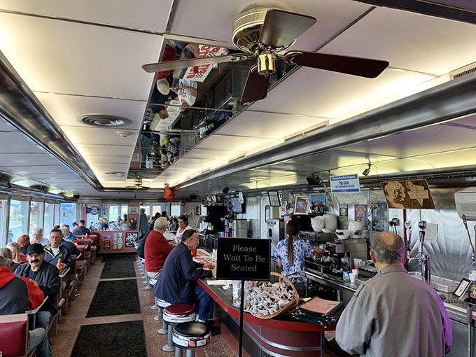 Where everybody knows your name... or at least your usual order. The Gem's counter is the heart of Syracuse's breakfast scene.