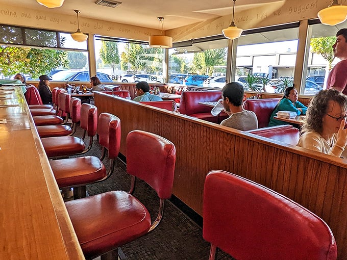 Where strangers become friends over shared love of good food. These diners are living proof that breakfast is the great equalizer.