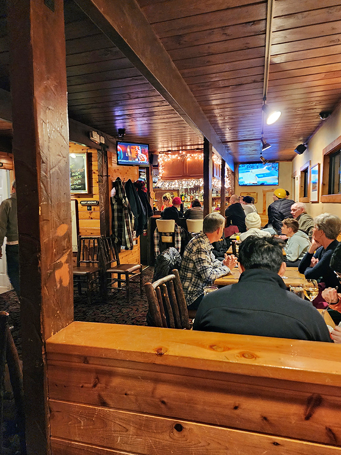 Where strangers become friends over shared plates and belly laughs. It's the Cheers of Mammoth Lakes, where everybody knows your taste.