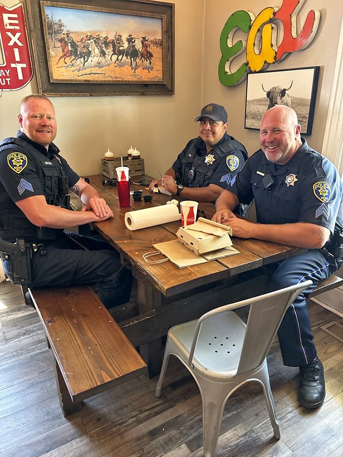 Even Reno's finest know where to find justice... for their hunger. When law enforcement officers make this their lunch spot, you know it's legit.