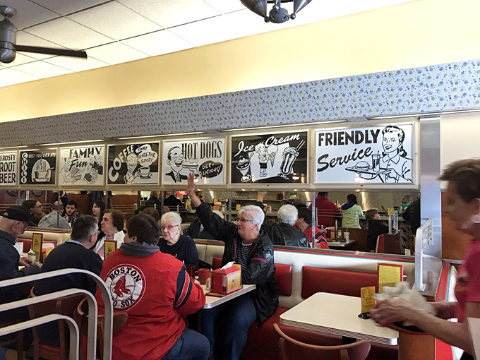 Where everybody knows your name... or at least your burger order! Stanley's bustling dining room is community spirit served with a side of fries.