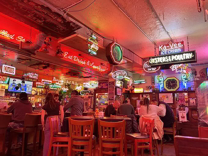 Where everybody knows your name... or at least pretends to. The bar at The Turf Club is where stories are shared, and friendships are forged over frosty mugs.