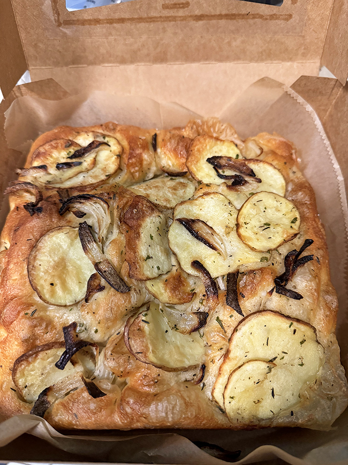 Focaccia so fancy, it deserves its own red carpet! This herb-studded, olive oil-kissed flatbread is ready for its close-up.