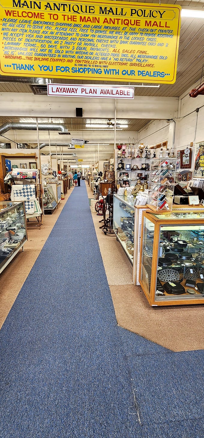 Welcome to the land of "I remember those!" This aisle is a stroll through the attic of America's collective memory.