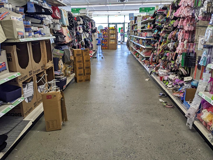 The retail equivalent of a treasure map, each aisle promising discoveries that make you wonder how they possibly cost just $1.25.