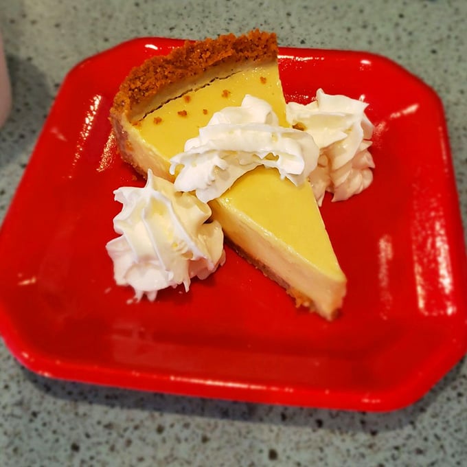 Key lime pie that strikes the perfect balance between sweet and tart&mdash;Florida's gift to your taste buds.