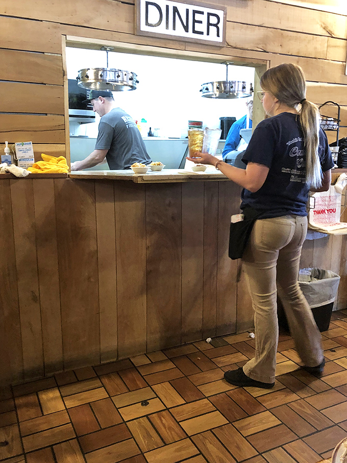 Behind the scenes of breakfast magic! Watch as culinary wizards conjure up plates of morning happiness in this bustling kitchen.