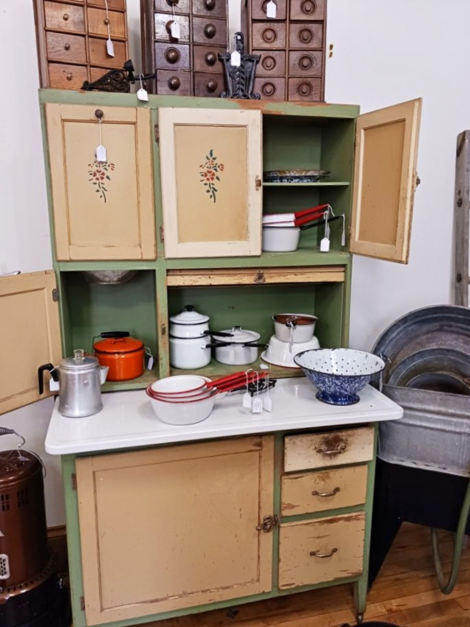 Kitchenware that whispers tales of family recipes and laughter-filled dinners. Julia Child would feel right at home here.