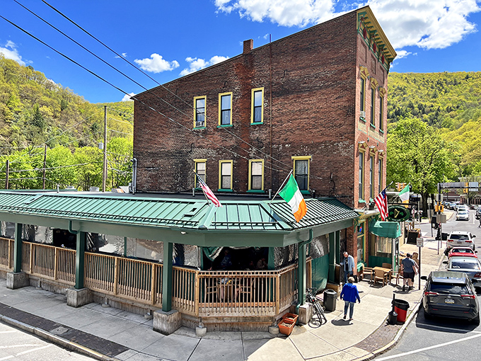 Molly Maguire's Irish Pub isn't just serving pints&mdash;it's dishing up history with a side of hospitality at this corner gathering spot.