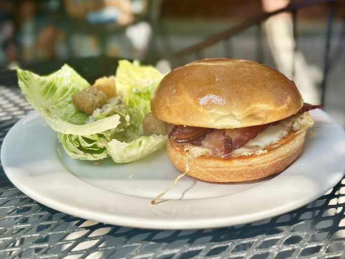 A sandwich so photogenic, it could have its own Instagram. But trust us, it tastes even better than it looks.