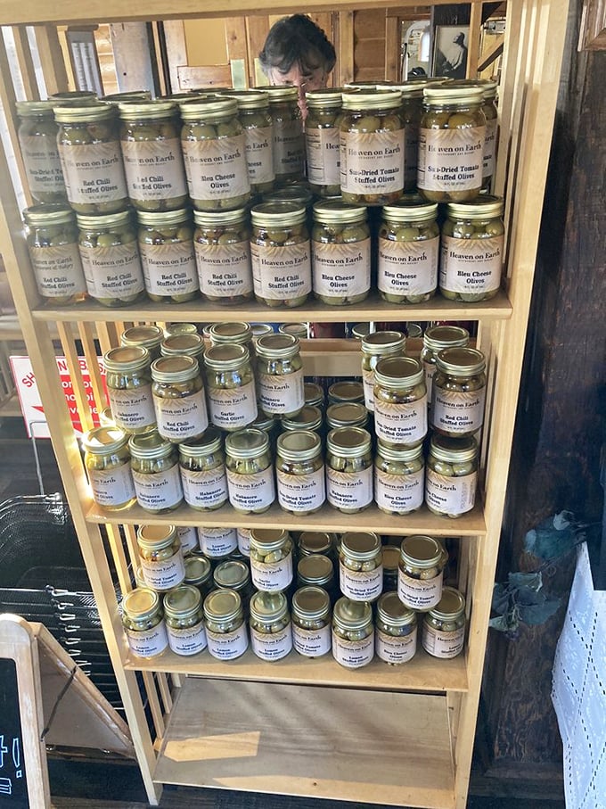 Olive enthusiasts, rejoice! These jars of briny goodness are like a treasure trove for pickle lovers.