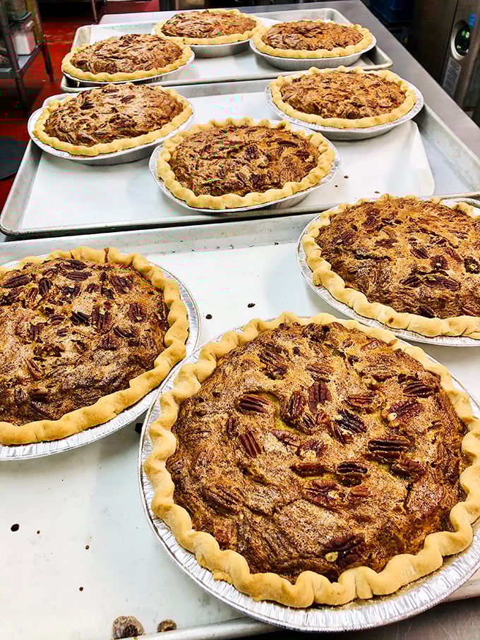 Pie paradise! These beauties are so good, you might catch yourself writing country songs about them. Dibs on the pecan!