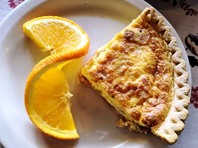 This quiche isn't just a meal, it's a work of art. Van Gogh would've painted it &ndash; if he hadn't eaten it first.