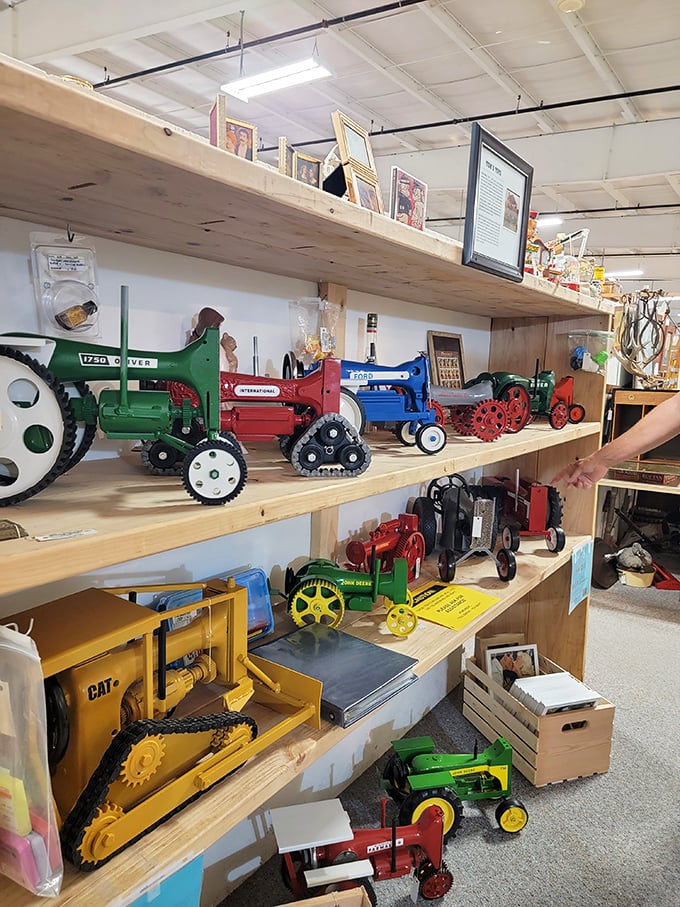 Farmer in the dell, meet farmer in the toy aisle! These mini tractors are ready to cultivate your inner child and harvest some nostalgia.