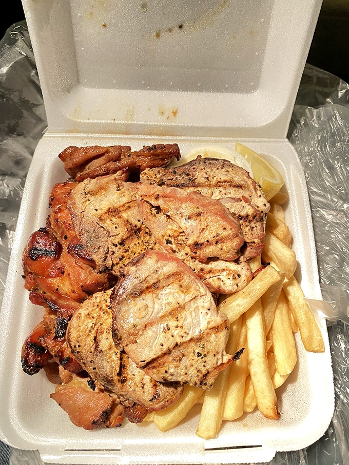 A surf and turf situation that would make Poseidon and Zeus nod in approval. Who knew chicken and tuna could be such great dance partners?