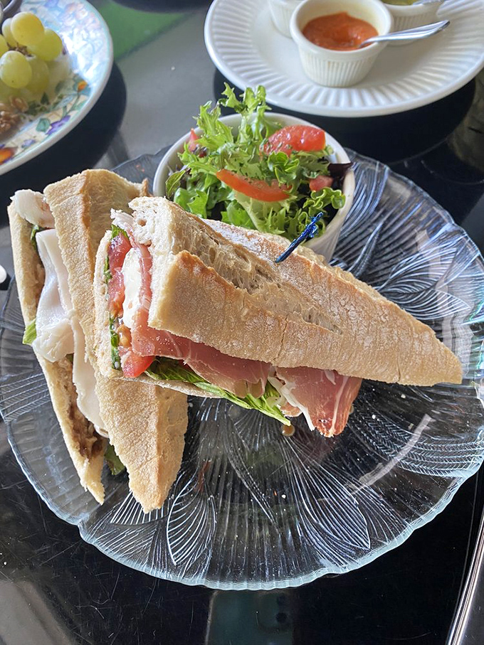 The Voltaire sandwich: where French philosophy meets delicious simplicity. It's a meal that'll make you think&hellip; about ordering seconds.