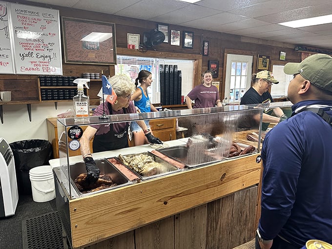 Where dreams come true, one slice at a time. This counter is the pearly gates of barbecue heaven.