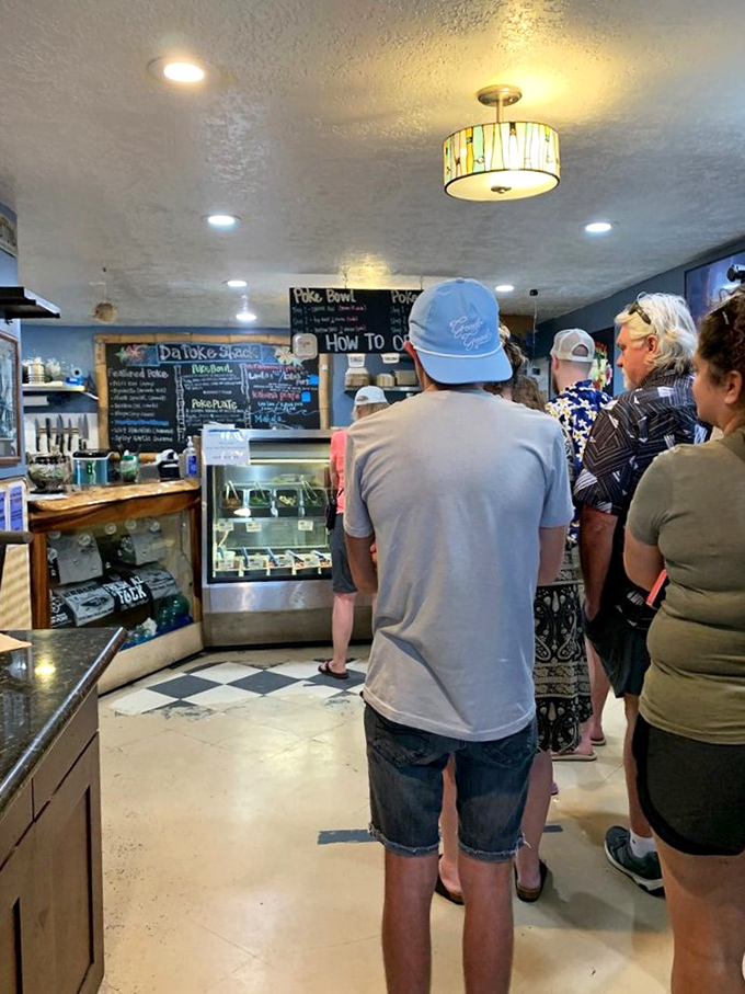 The line may be long, but trust me, it's worth the wait. Think of it as appetite foreplay.