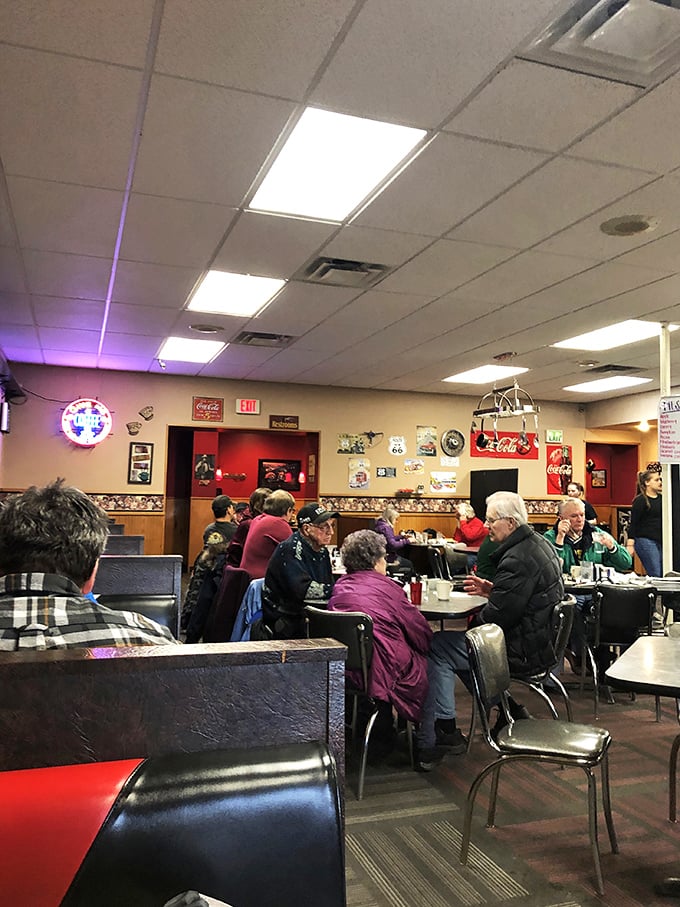 Look at this breakfast club! I haven't seen this many happy faces since Bob Barker announced, "Come on down!"