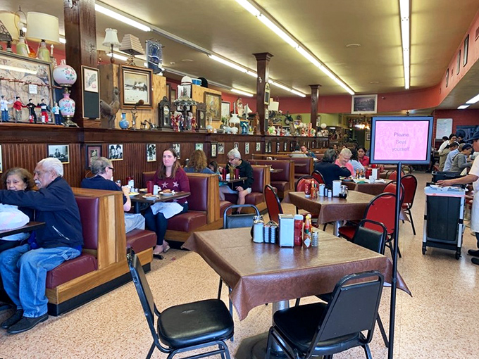 Where everybody knows your name! This isn't just a diner; it's a community hub where stories are shared, and friendships are forged over plates of comfort food.