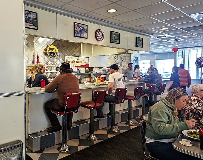 Where everybody knows your name &ndash; or soon will! The counter culture is alive and well at this bustling diner hub.
