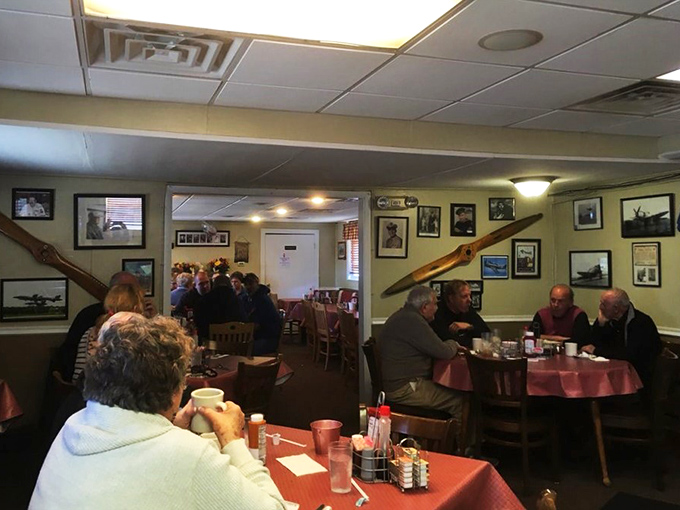 "Where everybody knows your name" &ndash; or at least your favorite breakfast order. This cozy dining room is serving up community vibes.