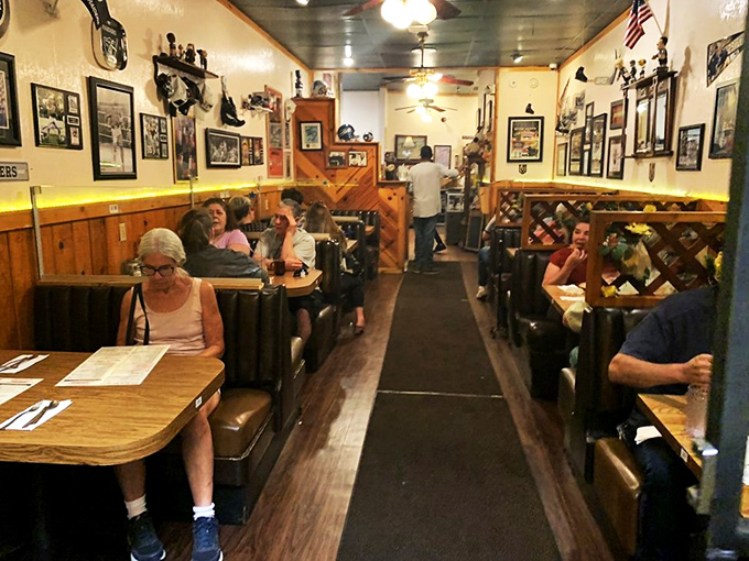 Where strangers become friends over flapjacks! This bustling dining room is the heart of morning happiness in Las Vegas.